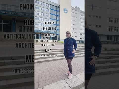 VGTU Vilnius university #shorts