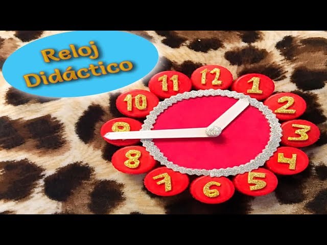 Cómo hacer un reloj de cartón para enseñar las horas a los niños