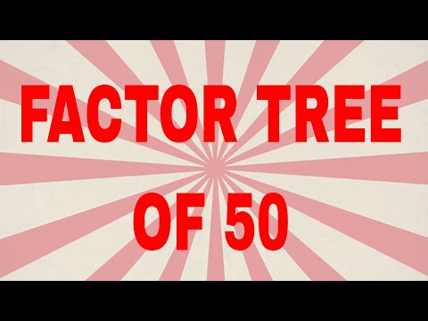 Factor tree of 50|Prime factor tree