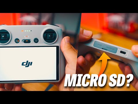 Micro SD nel controller del DJI Mini 3 - A cosa serve?