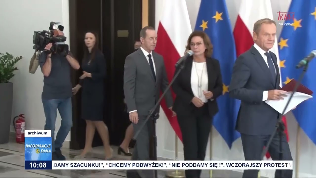 Premier D. Tusk wycofał wniosek M. Morawieckiego do Trybunału Konstytucyjnego z 2020 roku o ...