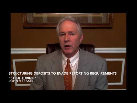 Structuring Deposits to Evade Reporting Requirements | "Structuring"