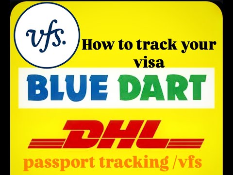 How to track your visa passport from vfs visa centre/how to track your passport status/vfs visa