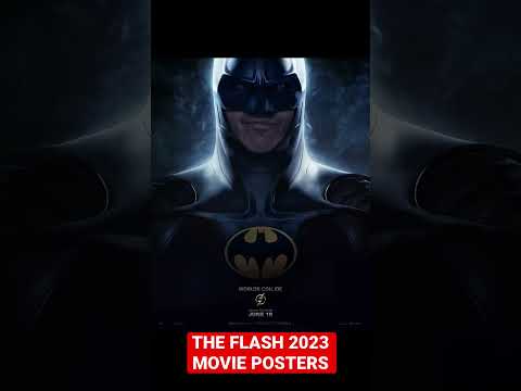 The Flash 2023 New Movie Posters Keaton Miller #shorts