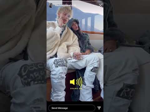 Machine Gun Kelly with Megan Fox — IG Story (Swim Good)