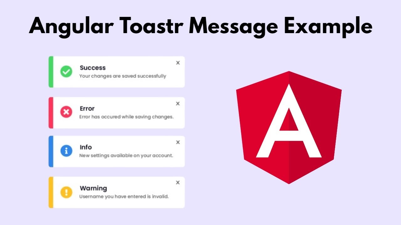 Angular 17 Toastr Message Example