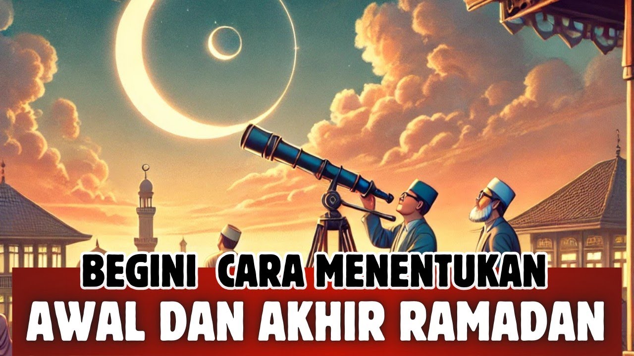 METHODS FOR DETERMINING THE BEGINNING OF RAMADAN: HISAB, RUKYAT, AND Istikmal | COMPLETE EXPLANATION