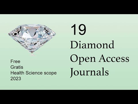 Diamond open access journals: Scopus 2023 [Health Science] - Free!  Gratis!!!