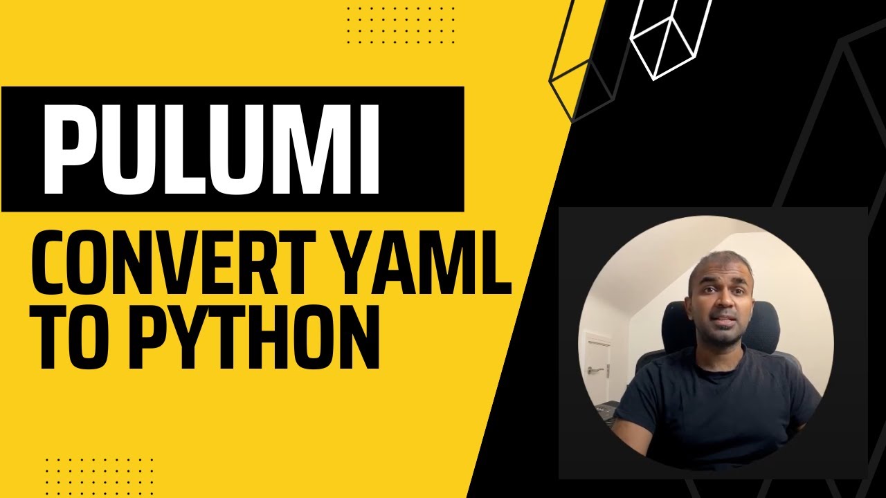 How to Convert a Pulumi YAML File to Python Format