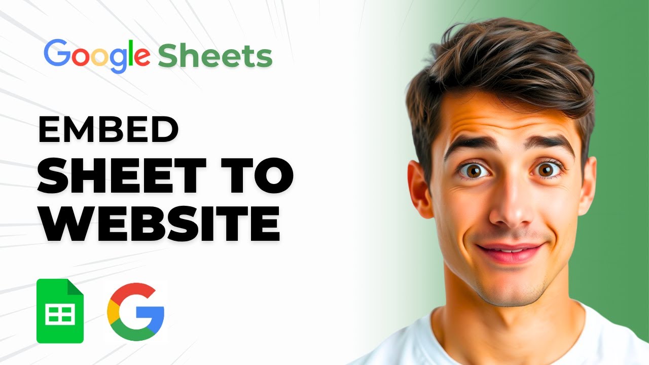 How To Embed Google Sheets Into Your Website Blog (Easiest Way) (2026 Guide)