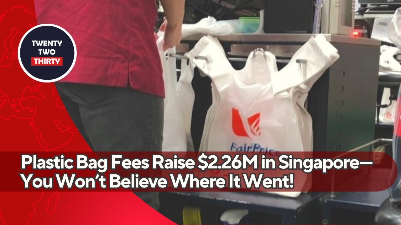 Plastic Bag Fees Raise $2.26M in Singapore—You Won’t Believe Where It Went!