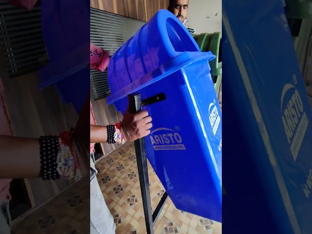 Plastic Dustbins - 60 L Double Hanging Plastic Dustbin Manufacturer ...