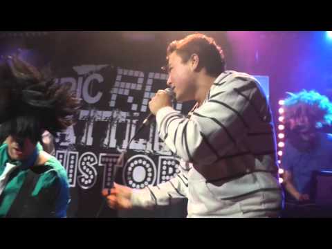 Goku vs. Superman - Epic Rap Battles of History Live in Amsterdam