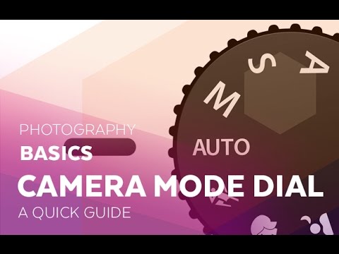 Photography Basics: Understanding your DSLR Camera Mode Dial