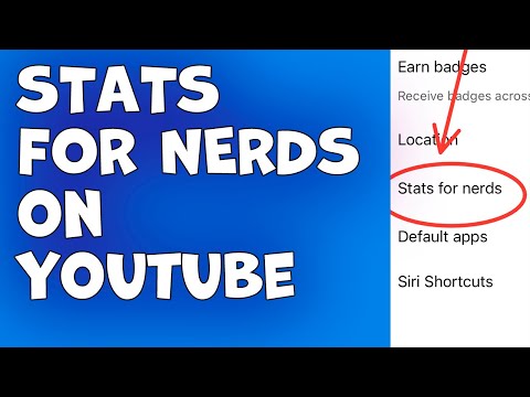 What is STATS FOR NERDS on Youtube | How to use use Stats for nerds: Step-by-Step Guide