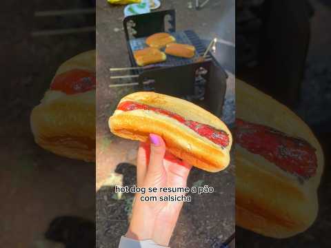 Hot dog nos EUA vs cachorro quente brasileiro 😍 #seattle #brasileiroseua #vidanoseua