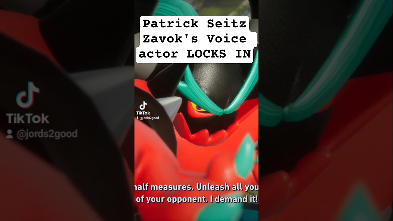Zavok's Voice actor locks in for no reason #sonicracingcrossworlds