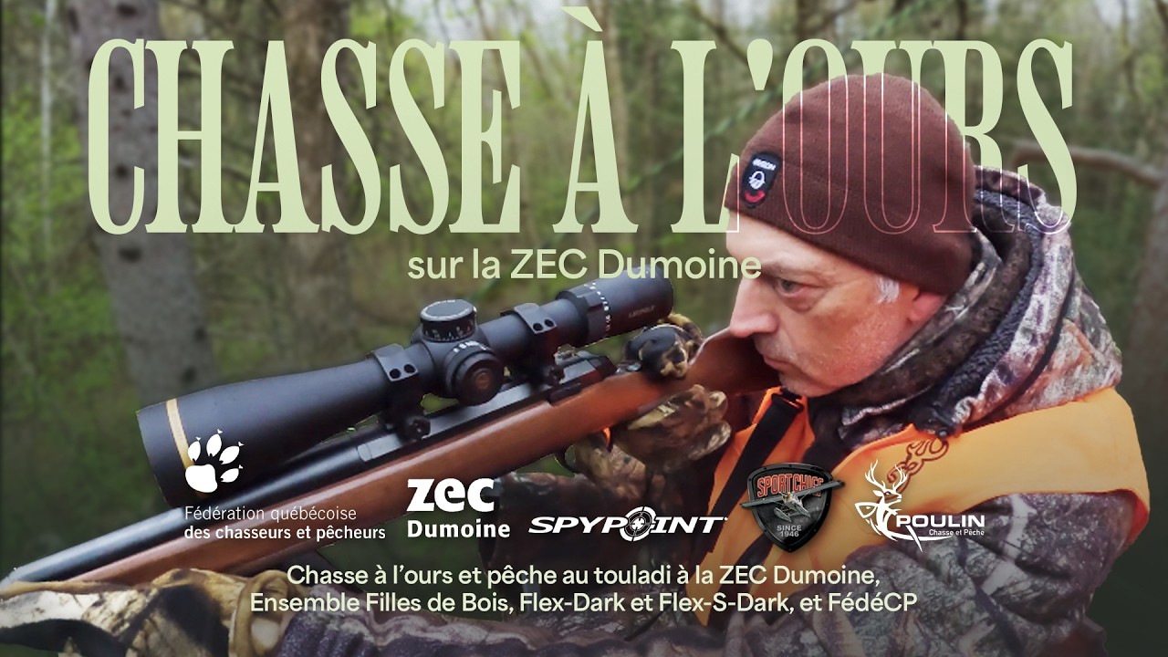 Bear hunting and lake trout fishing directly at the ZEC Dumoine
