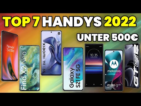 Die besten Handys bis 500 Euro 📱 (TOP 7) Smartphone Bestenliste 2022