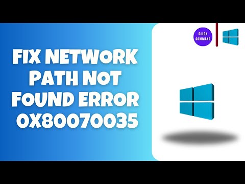 How to Fix Network Path Was Not Found Error 0x80070035