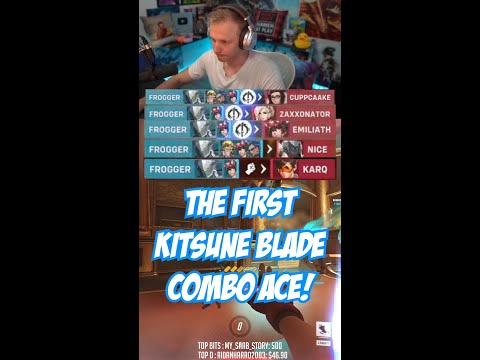 The FIRST Kitsune Blade Ace In Overwatch 2!