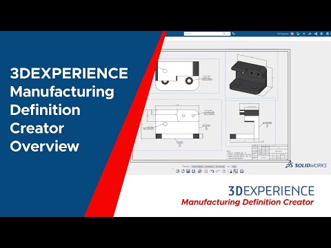 3DExperience Manufacturing Definition Creator