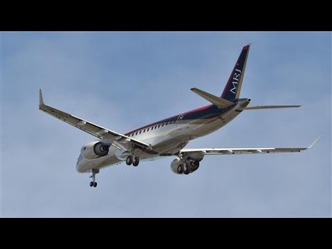 Mitsubishi Regional Jet's First Test Flight