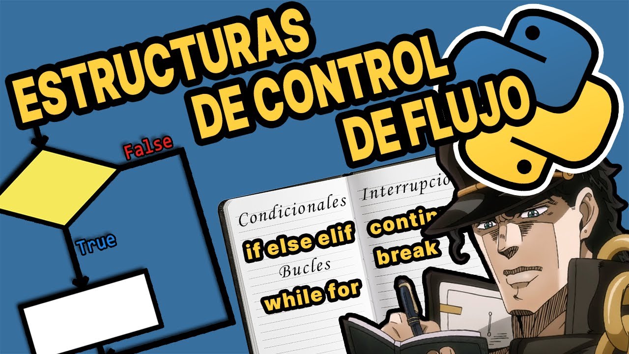 Flow Control Structures in Python: if, else, elif, while, for, break, continue