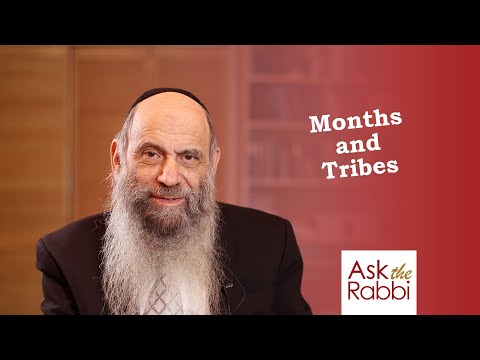 Do the 12 months correspond to the 12 tribes? | Ask the Rabbi Live with Rabbi Chaim Mintz