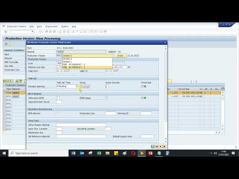 5 Master Data Production Order – SAP MM/PP/QM/PM/SD