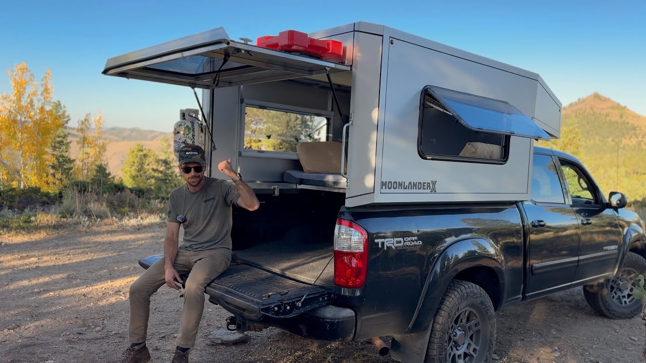 MoonLander X Truck Camper Is a Nomad's Aluminum Dream, It's Extremely ...