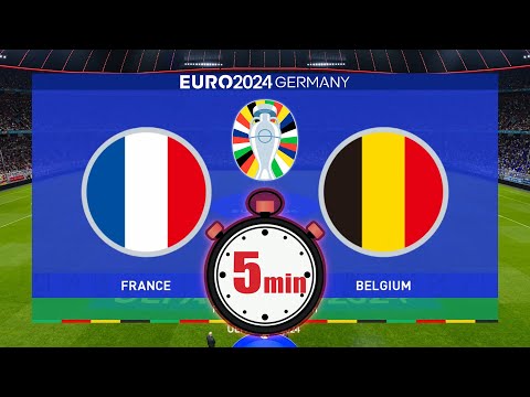 [In 5 minutes] | UEFA Euro 2024 - Knockout Stage | France VS Belgium | Round of 16