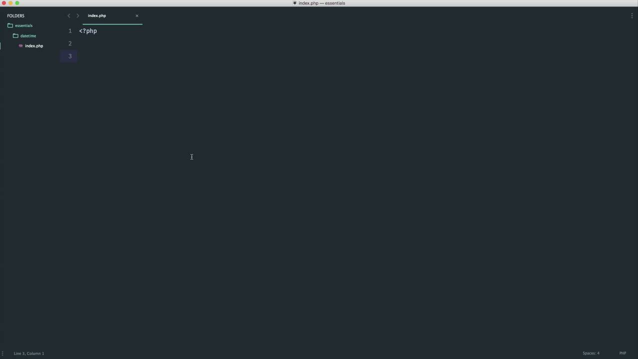 PHP Essentials: DateTime: Introduction to DateTime (1/9)
