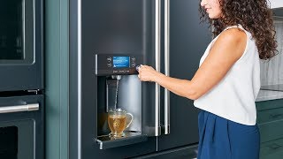 Buy Cafe 27.7 Cu. Ft. Smart French-Door Refrigerator with Hot Water ...