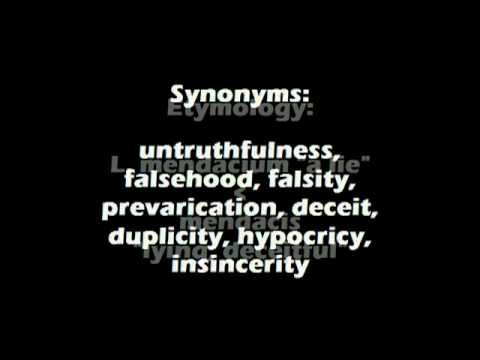 WordBank [mendacity]