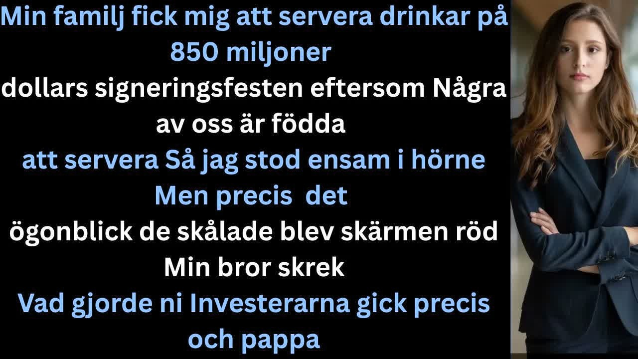 Min familj stängde ute mig från affär på 850 M$  sen insåg pappa att jag ägde allt y