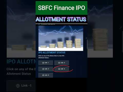 SBFC Finance IPO Allotment Status ll Dhamaka GMP Today #greenstocksshorts