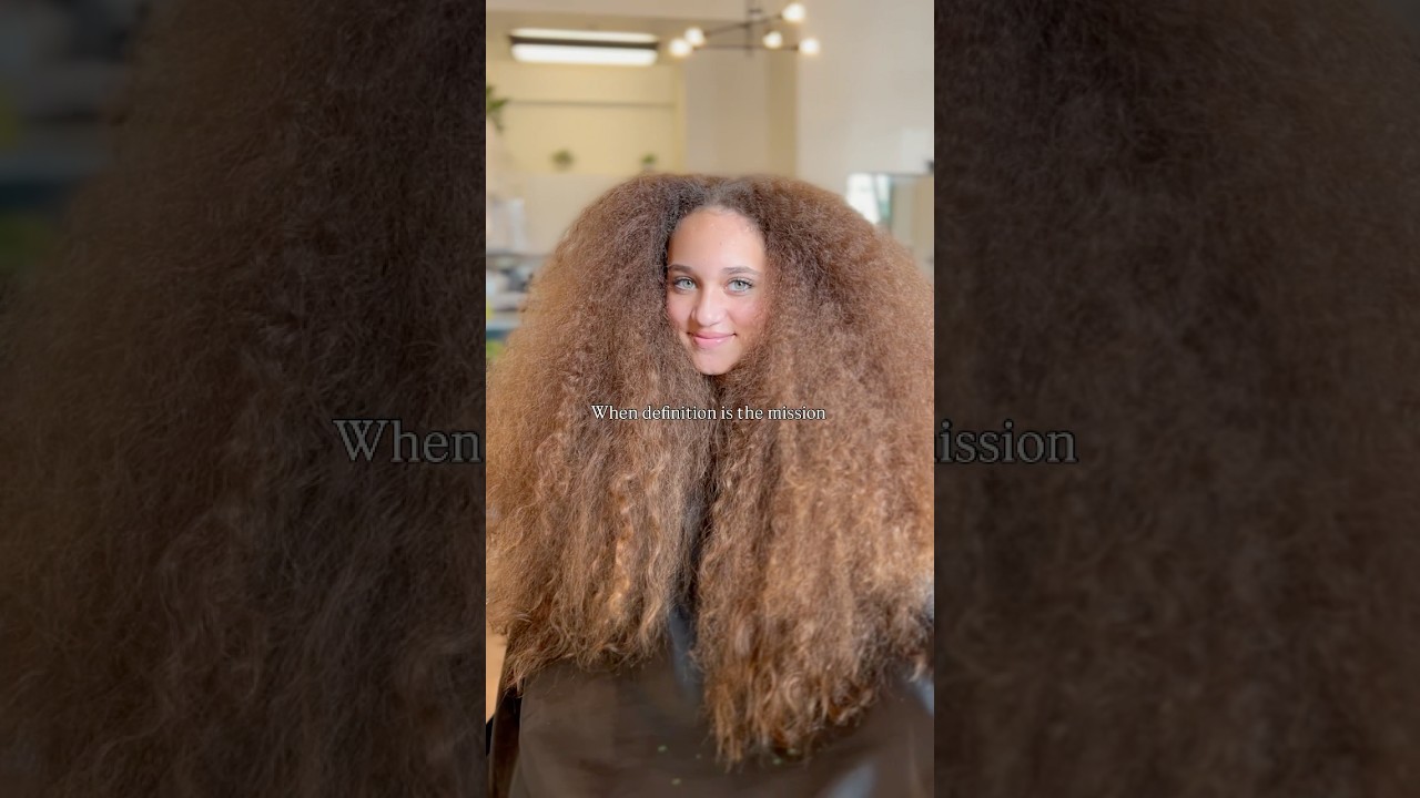 When curl definition is the goal➿ #curly #hairtok #curlyhair #haircare #hairtexture #longhair #fyp