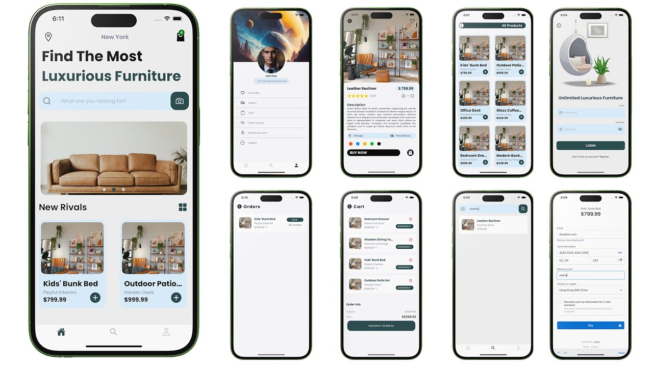 React Native E-commerce App With Restful API | Crash Course
