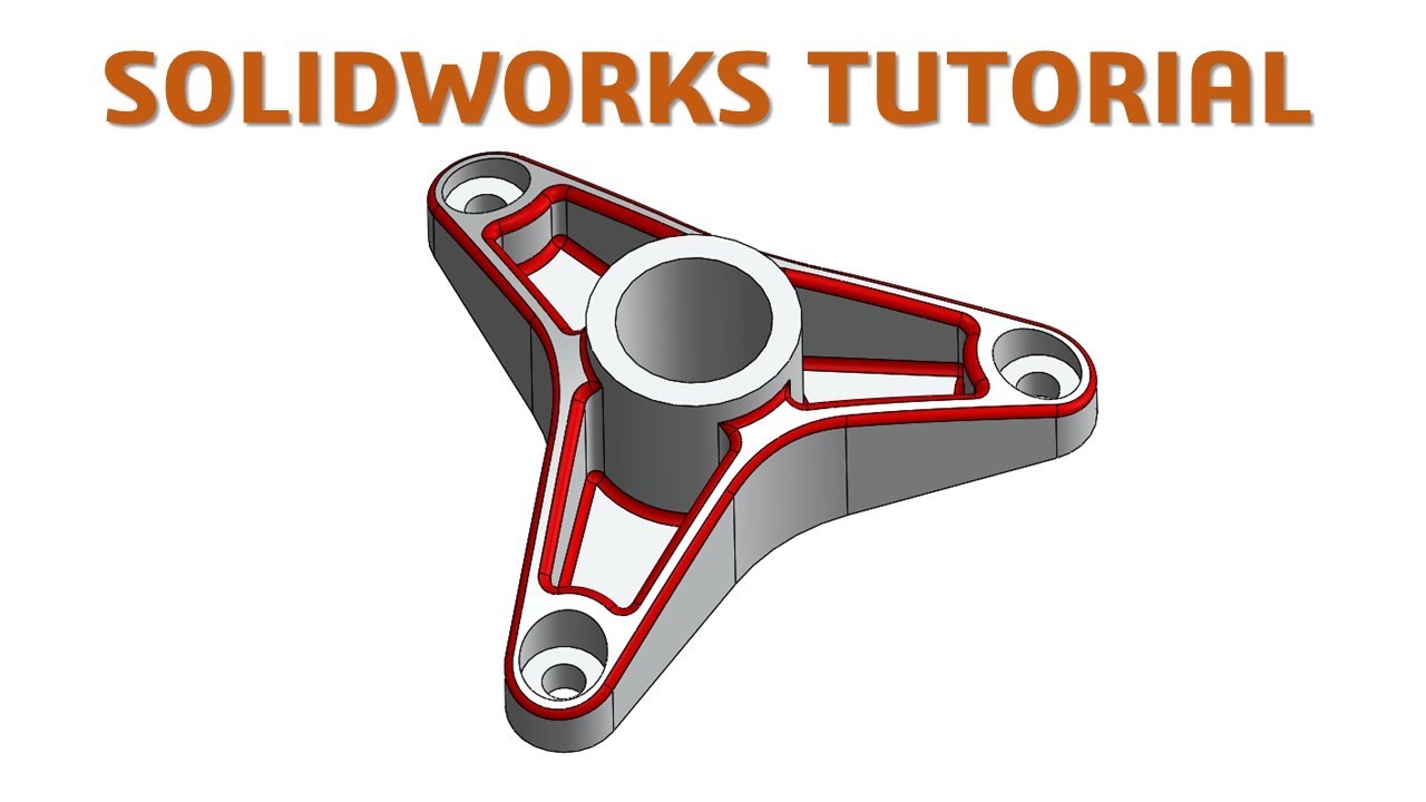 Solidworks Tutorial #40 | 3D Model Basic Beginners | cadcam tutorial