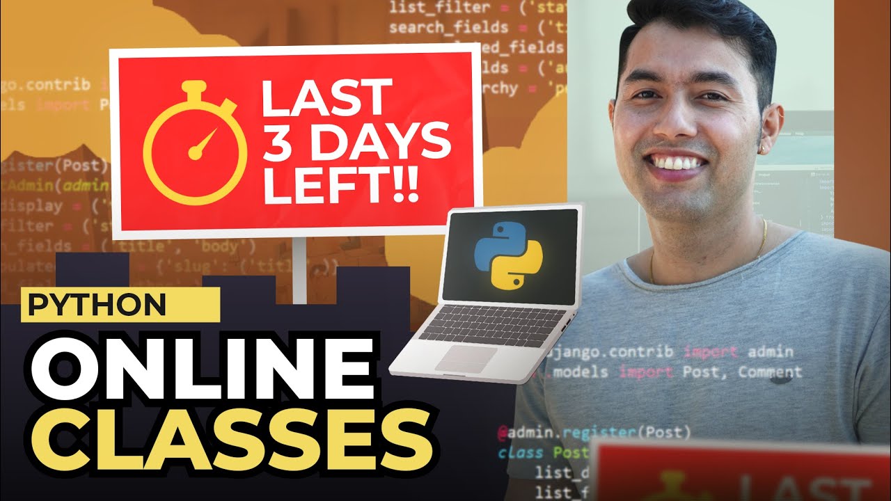 WORLD BEST PYTHON ONLINE CLASSES ⏳