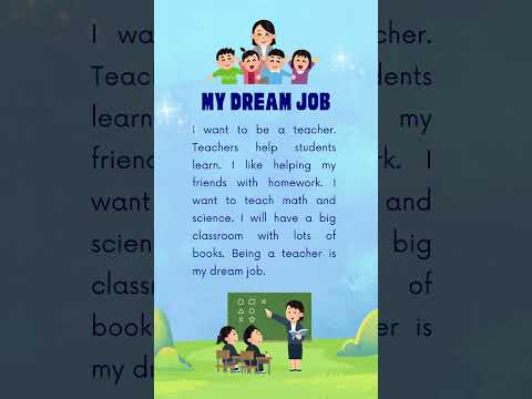 My Dream Job - Listening and Reading Practice | MiA English