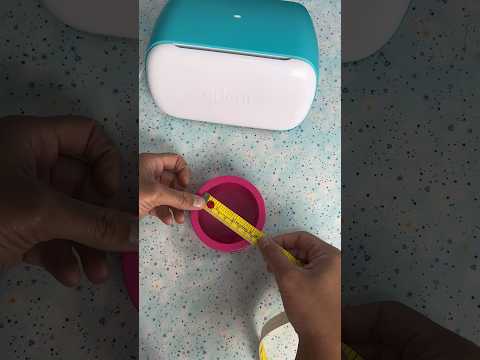 Beginner friendly Cricut Joy tutorial! Let’s make a vinyl decal for this canister. #cricutjoy