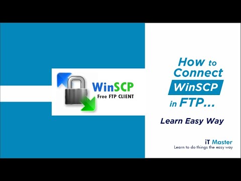 How to connect FTP using WinSCP Software