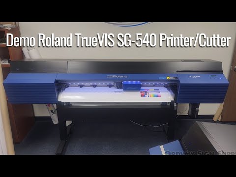 Refurbished Factory Demo Roland SG2-540 Printer/Cutter