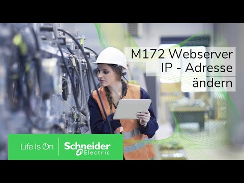 M172 IP - Adresse über den Webserver ändern | Schneider Electric