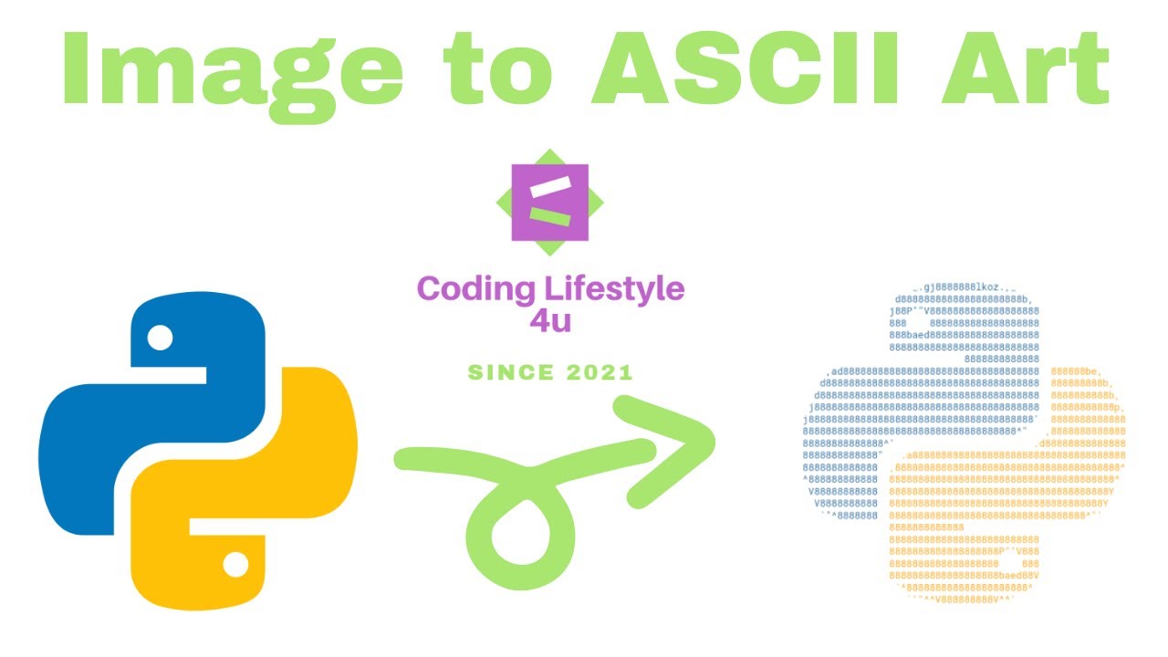 Convert Any Image To Ascii Art In Python 😍 2 Lines Of Code | Easy Tutorial For Beginners