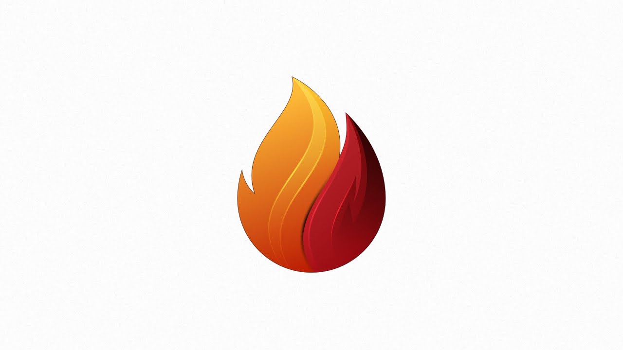 Make Fire Logo Design in Affinity Designer