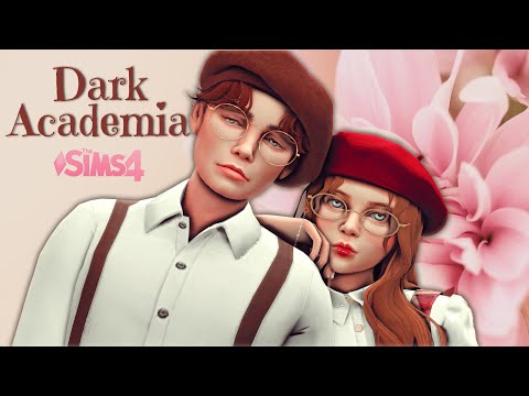 🐭 DARK ACADEMIA • Must Have CC • Sims 4 CC Showcase + Links + Male CC • Machinima