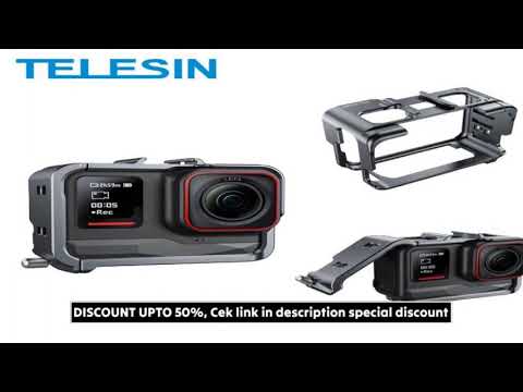 TELESIN Aluminium Alloy Frame Protective Case For Insta360 Ace Ace pro Shoot Vertically Pr